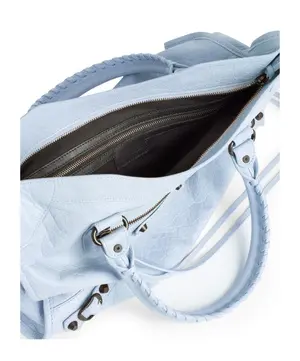 Balenciaga Le City Medium Tote Bag - Cloud Blue