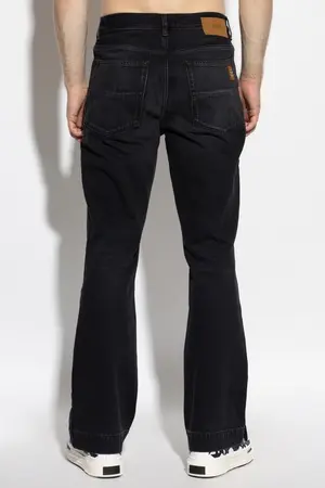 Amiri Washed Straight-leg Jeans