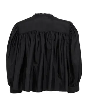 Chloé Ruffled Silk Blend Shirt
