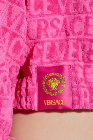 Versace Long Sleeve Hooded Sweatshirt