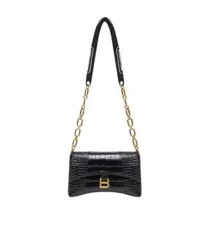 Balenciaga Downtown Xs Shoulder Bag - Black/white