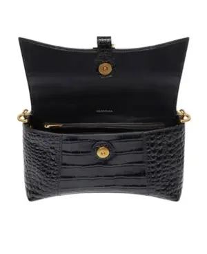Balenciaga Downtown Xs Shoulder Bag - Black/white
