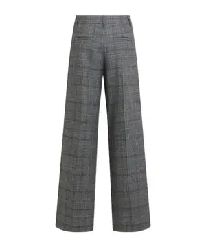 Brunello Cucinelli Prince Of Wales Wool Trousers