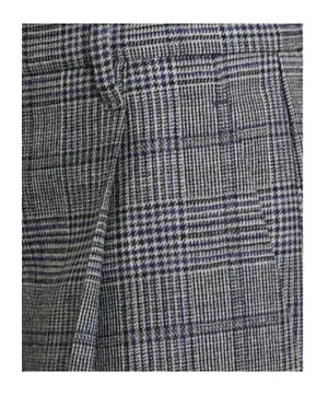 Brunello Cucinelli Prince Of Wales Wool Trousers