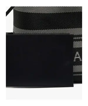 FERRAGAMO Striped Tote Bag With Top Handle