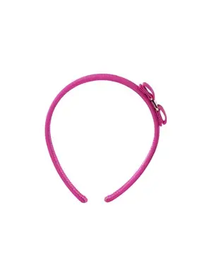 FERRAGAMO Salvatore Ferragamo Embellished Headband Fuchsia
