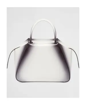Prada Small Brushed Leather Handbag With Gradient Effect