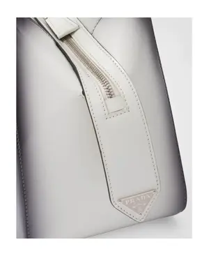 Prada Small Brushed Leather Handbag With Gradient Effect