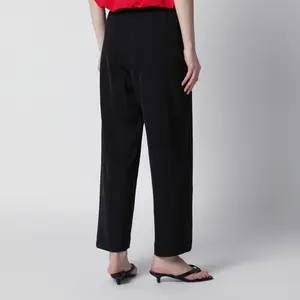 RÓHE Elasticated-waist Straight Leg Trousers