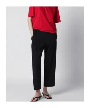 RÓHE Elasticated-waist Straight Leg Trousers