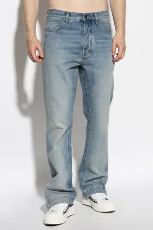 Amiri Straight-leg Jeans With Embossed Branding