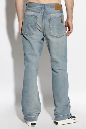 Amiri Straight-leg Jeans With Embossed Branding