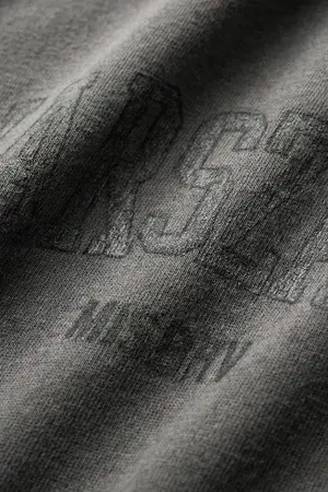 MISBHV Logo-print Distressed T-shirt