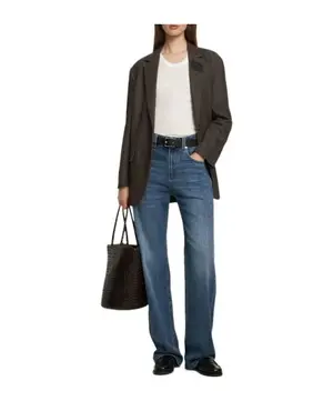 Brunello Cucinelli Loose Fit Denim Jeans