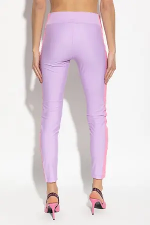 Versace Logo Detailed Stretched Leggings