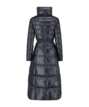 Herno High Neck Long Sleeve Zip Up Down Coat