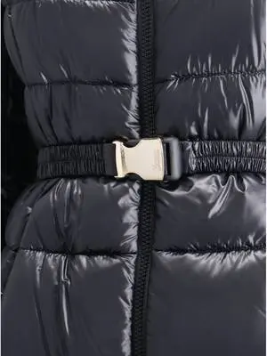 Herno High Neck Long Sleeve Zip Up Down Coat