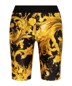 Versace Baroque-printeded Short Leggings