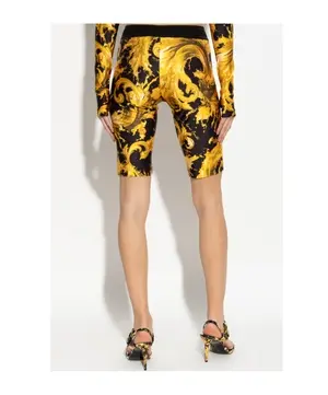 Versace Baroque-printeded Short Leggings
