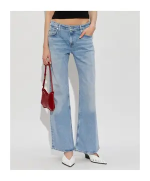 Citizens Of Humanity Nora Mid-rise Wide-leg Jeans - Blue