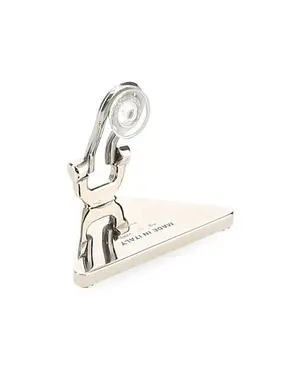 Prada Triangle Logo Earring