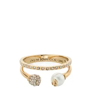 JIMMY CHOO Double Ring - Yellow