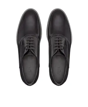 Fendi Leather Lace-up Oxford Shoes