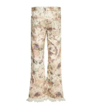 Isabel Marant Étoile Belvira Printed Cotton Pants
