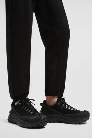 Moncler Trailgrip Apex Leather Suede Sneakers