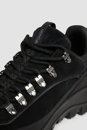 Moncler Trailgrip Apex Leather Suede Sneakers