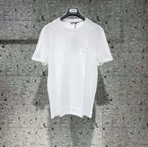 Dior Logo Detailed Crewneck T-shirt - White