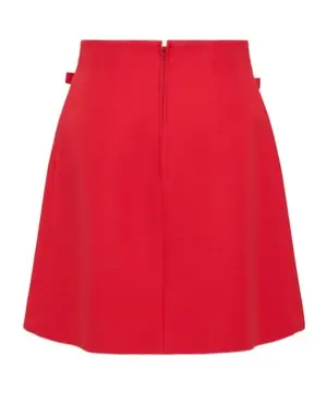 Valentino Garavani Crepe Couture Mini Skirt With Bows