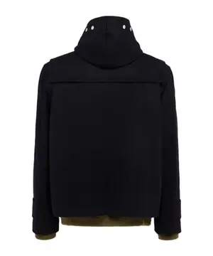 Sacai Wool Melton Duffle Jacket