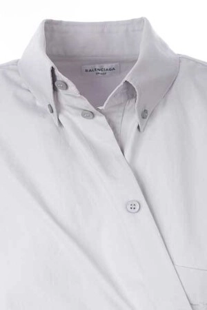 Balenciaga Cotton Asymmetrical Shirt