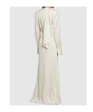 Magda Butrym Scarf Collar Dress