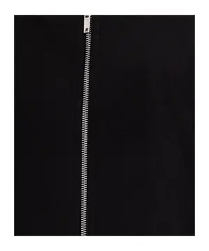 Rick Owens Gimp Hooded Wool Long Coat
