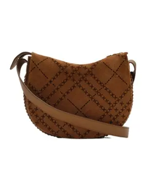 Burberry Quilted Logo Shoulder Bag