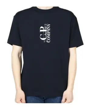 C.P. COMPANY Vertical Logo T-shirt
