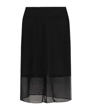 IRO PARIS Straight Skirt With Back Slit Seam