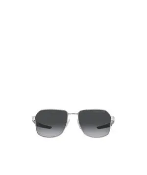 Prada Rectangular Frame Sunglasses - Black