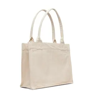 GANNI Printed Canvas Large Tote