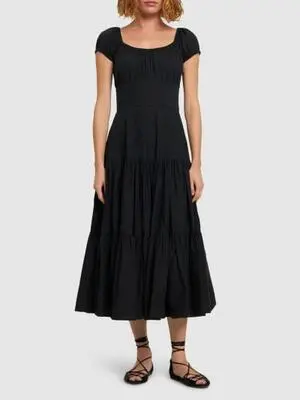 Michael Kors Pleated Midi Dress