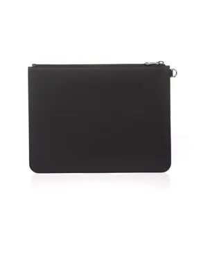 Givenchy Split Logo Print Clutch
