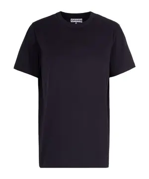 GANNI Essential T-shirt - Black