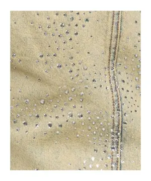 Giuseppe Di Morabito Sleeveless Embellished Denim Mini Dress