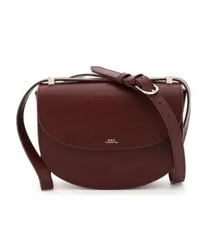 A.p.c. Genève Flap Shoulder Bag