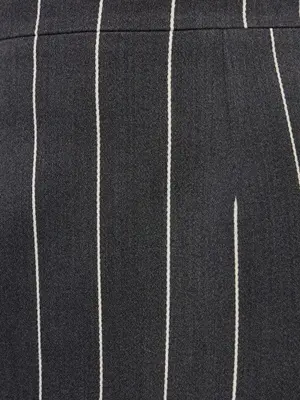 Alessandra Rich Pinstriped Mid-length Skirt