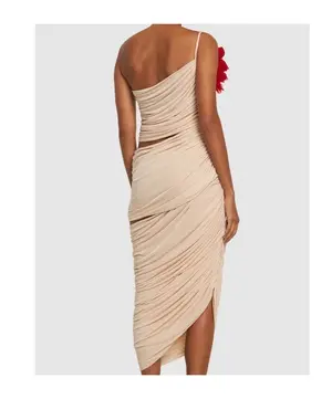 Magda Butrym Sleeveless Dress With Rose Detail