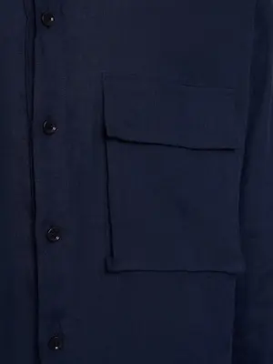 Dolce & Gabbana Oversized Linen Shirt
