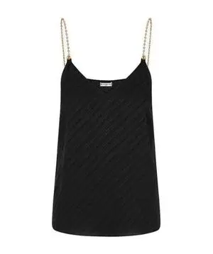 Givenchy Chain Strap Silk Camisole
